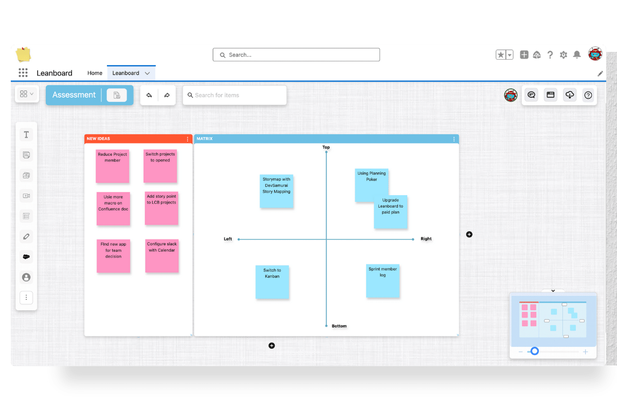 Whiteboards for Salesforce - LeanBoard